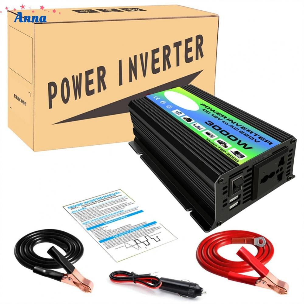 【Anna】Boat Car Converter Power Inverter DC 12V to AC 110V220V with Multiple Protection | Shopee ...