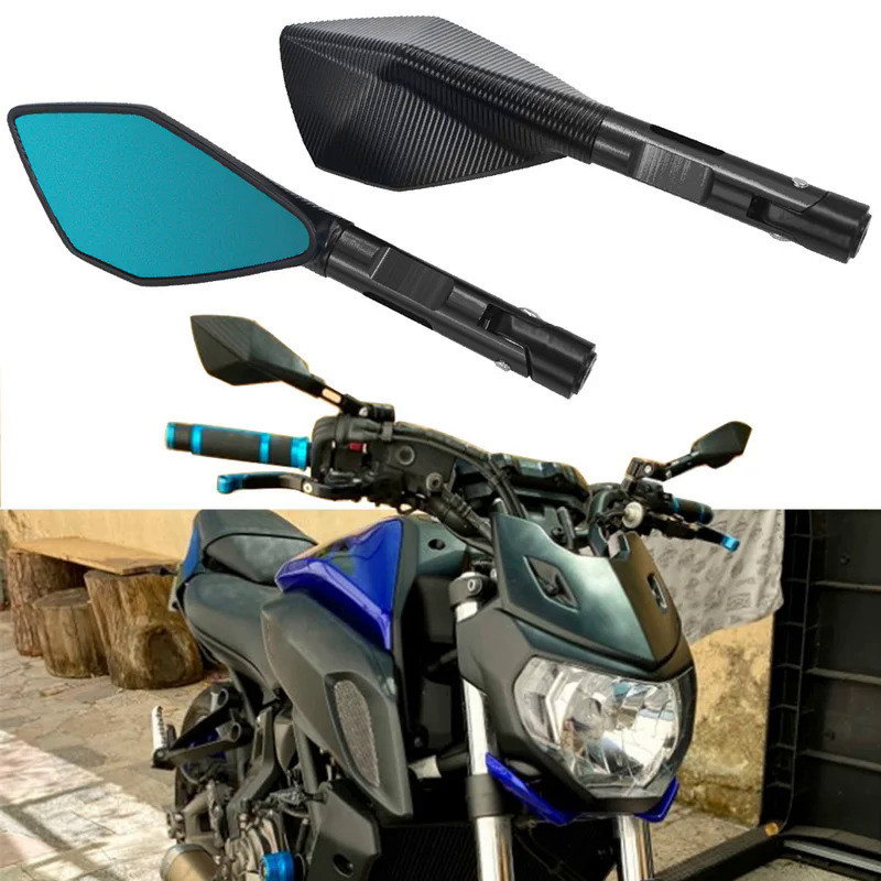 Mo Motorcycle Accessories Aluminum Rear View Rearview Mirrors Side ...