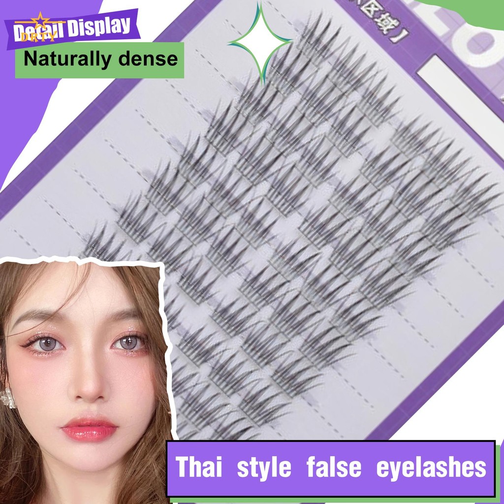 Black Natural Lash Clusters แต่ละ Lashes Cluster Eyelash Extensions ...