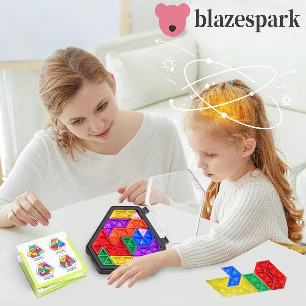 Blazespark เกมปัญญาท้าทาย, เกมกระดานหลายรูปทรงสมาร์ท Clearance Tangram ของเล่น, ปริศนา Sudoku ...