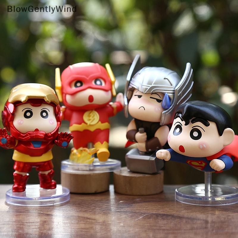 Blowgentlywind 1 ชิ้นเครื่องประดับตกแต่งห้อง Crayon Shin Chan Cos อะนิเ ...