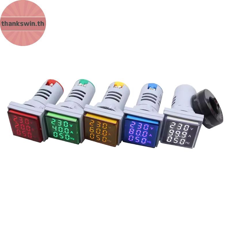 Thankswin Square LED จอแสดงผลดิจิตอลจอแสดงผลสามหลักแรงดันไฟฟ้า Current ...