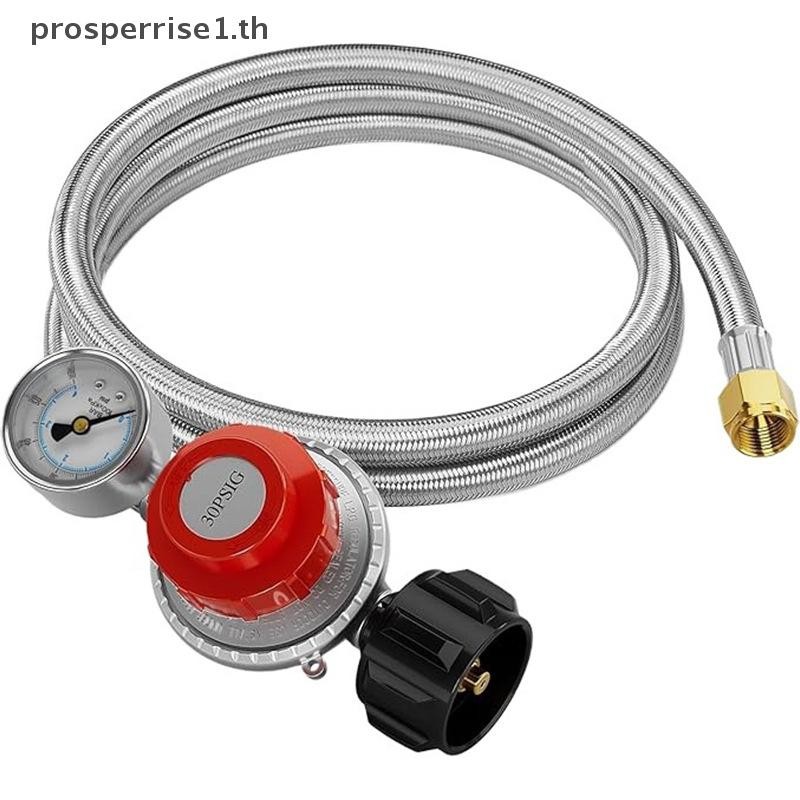 [PPTH] 5ft 0-30 Psi เครื่องปรับแรงดันไฟฟ้าสูงพร้อมเครื่องวัดความดันท่อ ...