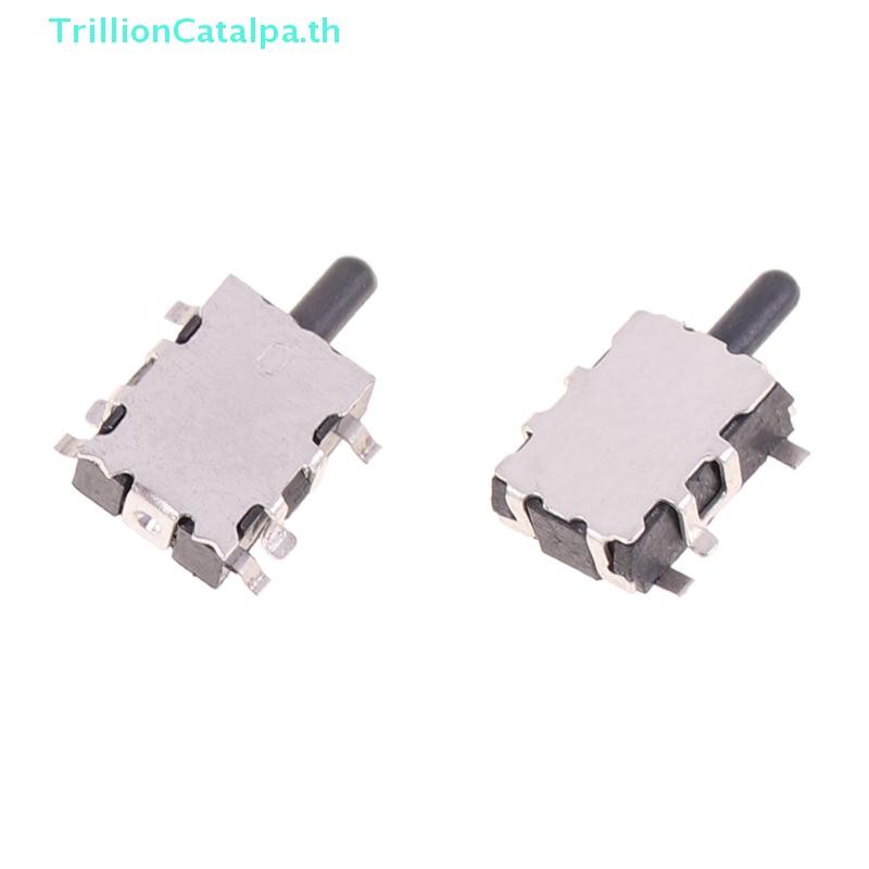 Trillioncatalpa 10 ชิ้น Mini Slide Switch รีเซ็ต Micro Toggle Switch ปกติเปิด/ปกติปิดด้านข้างกด ...