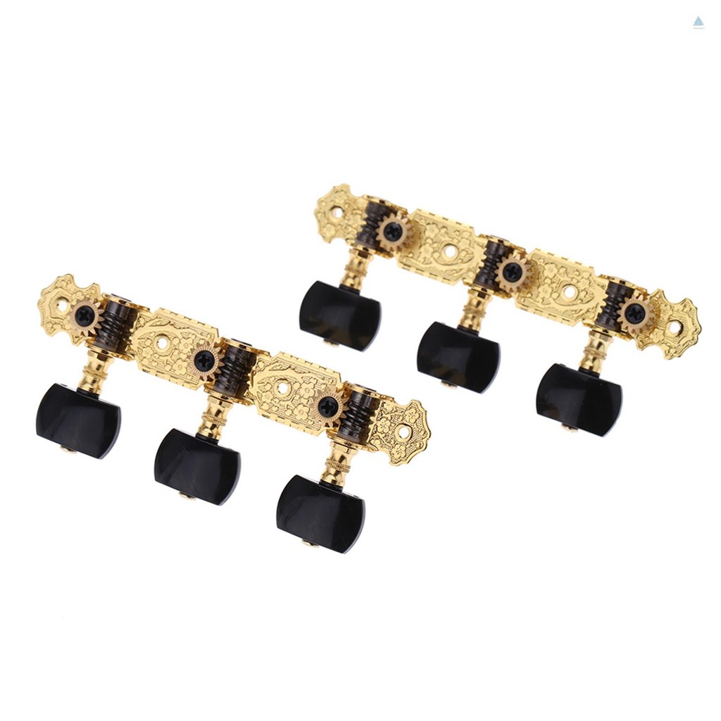 Alice AOS-020B3P 1 คู่ Gold-Plated 3 หัวเครื่องกีตาร์คลาสสิก String ...