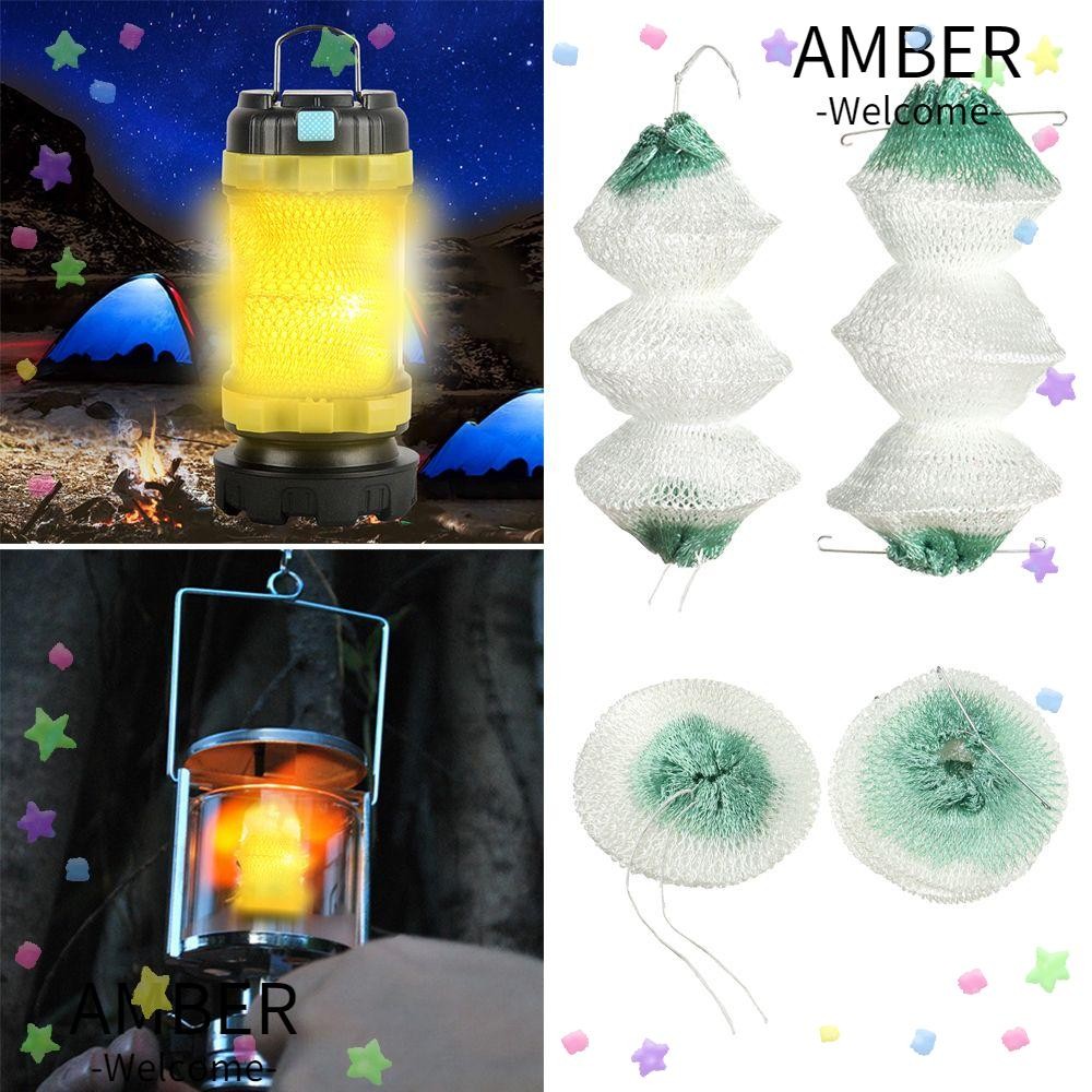 AMBER 4PCS ฝาครอบโคมไฟแก๊สปลอดภัยเครื่องมือกลางแจ้งคุณภาพสูงโคมไฟ ...