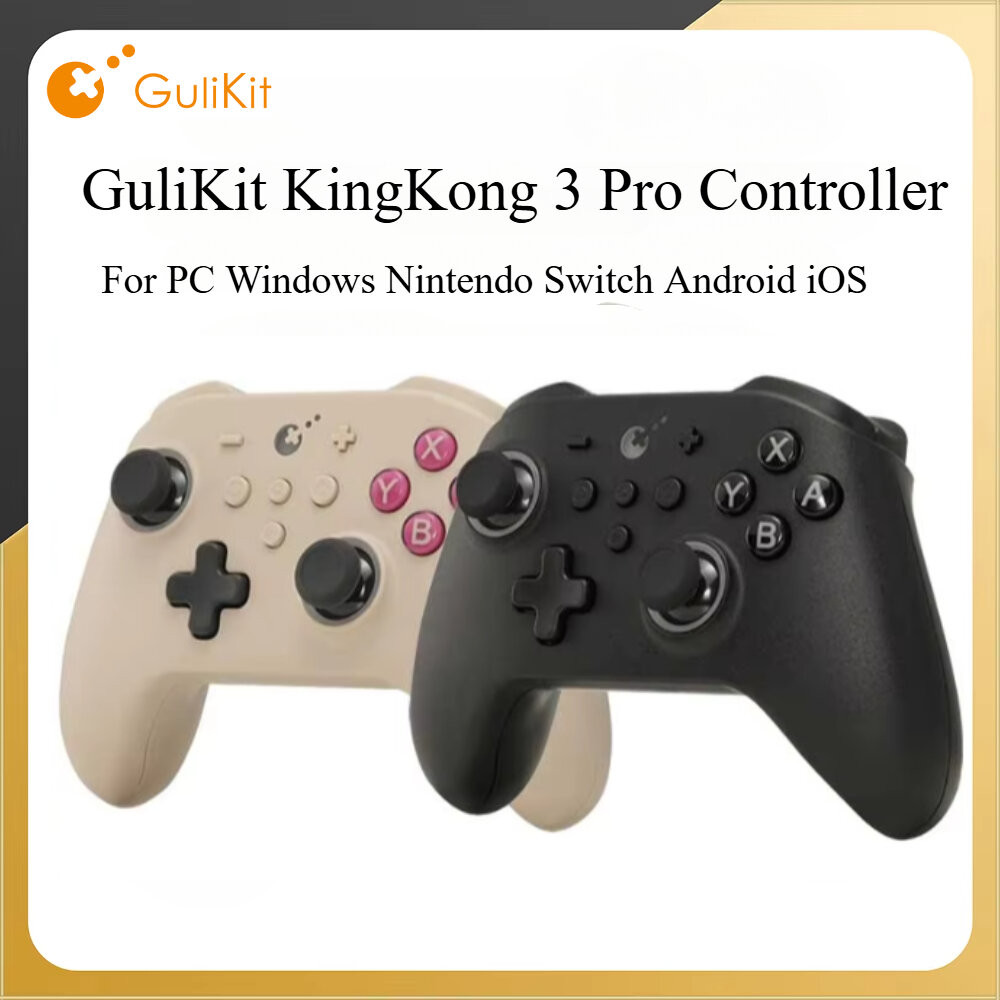 GuliKit KK3 Pro controller พร้อมจอยสติ๊กและทริกเกอร์เอฟเฟกต์ Hall ...