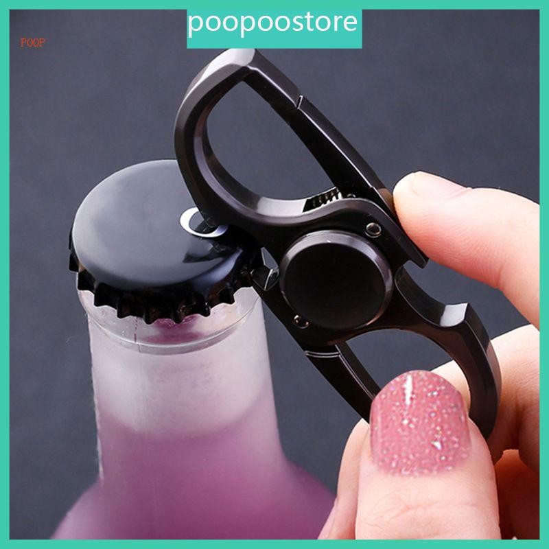 POOP Hand Spinner Spinning Fidget ที่เปิดขวดโลหะ Interactive Gyro แบบ ...