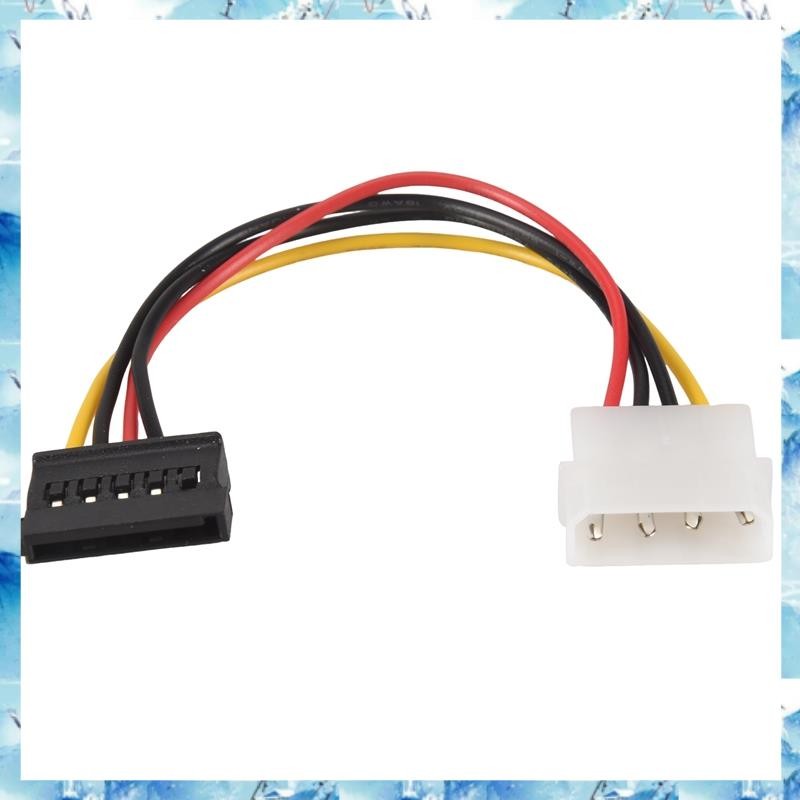 สายแปลงอะแดปเตอร์ SATA Power Female to Molex Male ขนาด 6 นิ้ว | Shopee ...