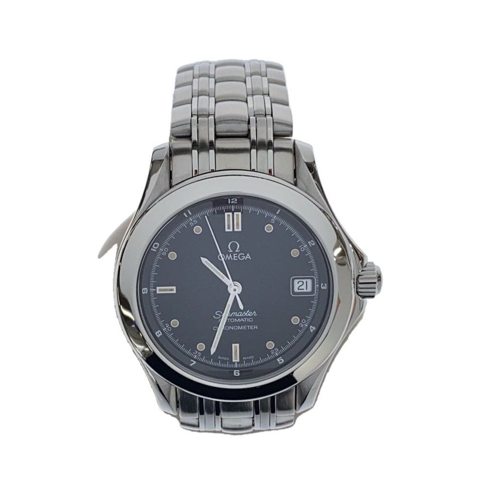 Omega Mens Automatic Seamaster BLK SLV SS 202409ว้าว 20241005 วันความ ...