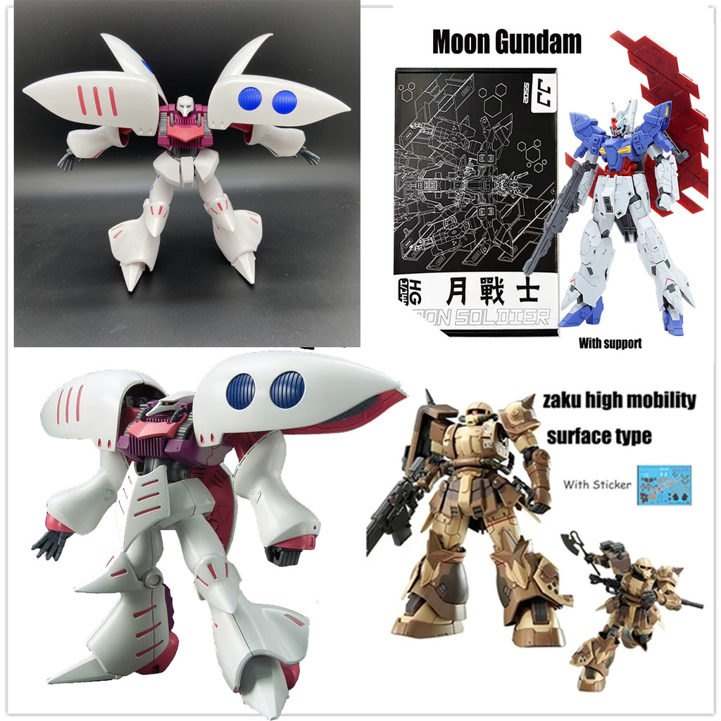 Qubeley Gundam Hg 1/144 Sandrock Gundam zaku (Southern Cross Corps) Hg ...
