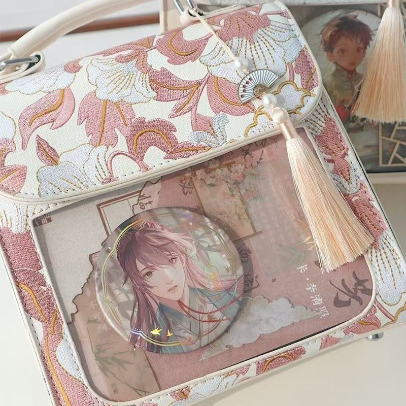 แพ็คปวด Original Daily Antique Transparent Bar Chirp สองมิติไหล่คู่ไหล่ ...