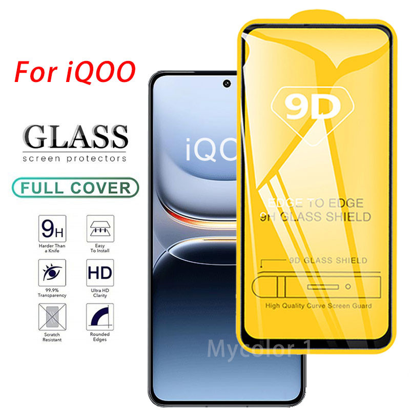 ฟิล์มกระจกนิรภัยมือถือ กันรอยหน้าจอ สําหรับ VIVO iQOO 13 12 11 10 Z9 Turbo Z9x Z7 Neo10 Neo9 ...