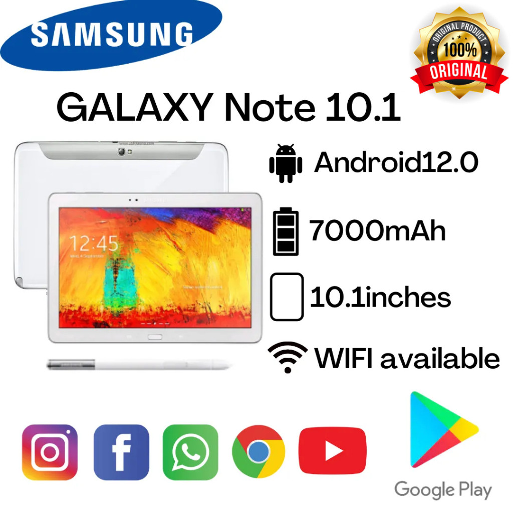 แท็บเล็ต Samsung Galaxy Note 10.1 (GT-N8000/N8010 ) ของแท้ 100% 10.1 ...