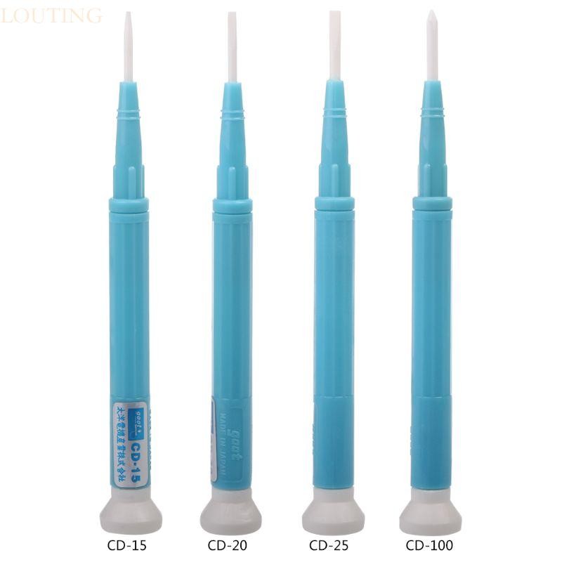 Louting DIY ปรับความถี่ไขควงเซรามิกป้องกันไฟฟ้าสถิตย์ไม่นําไฟฟ้าที่ ...