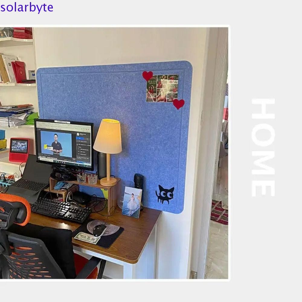 วอลล์เปเปอร์ติดด้วยตนเอง SOLARBYTE, สติ๊กเกอร์ผนังพื้นหลัง DIY สักหลาด, สติ๊กเกอร์ติดผนังสักหลาด ...