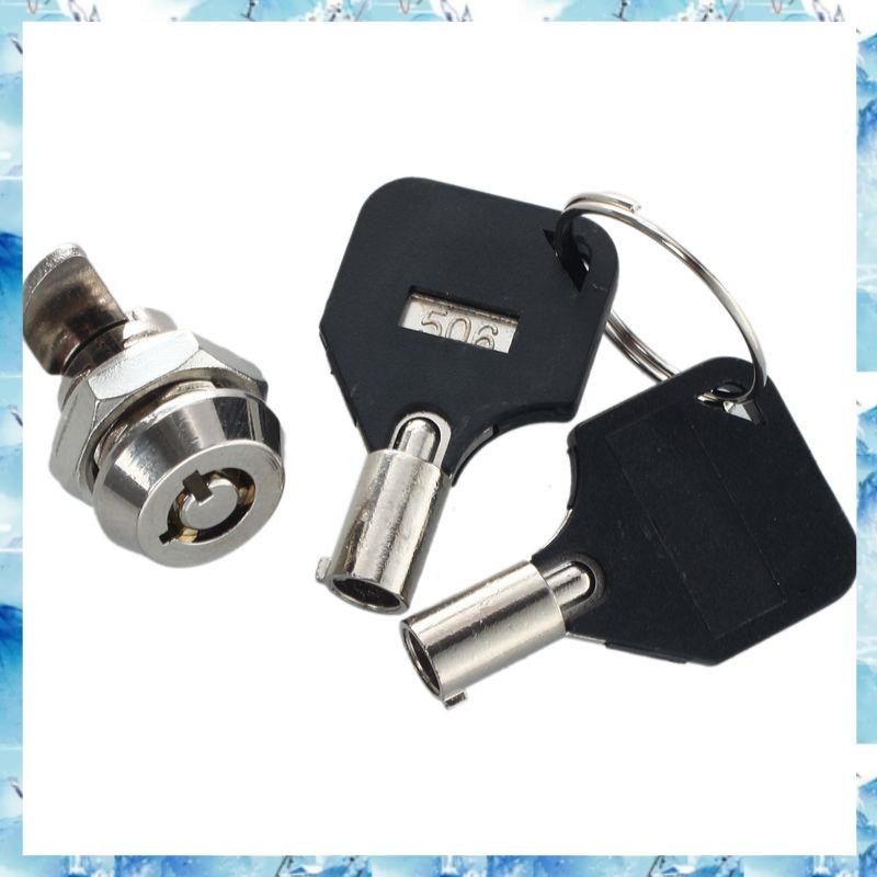 12 มม. เกลียวกุญแจ Quarter Turn Cam Locker สําหรับลิ้นชักกล่อง Locker ...