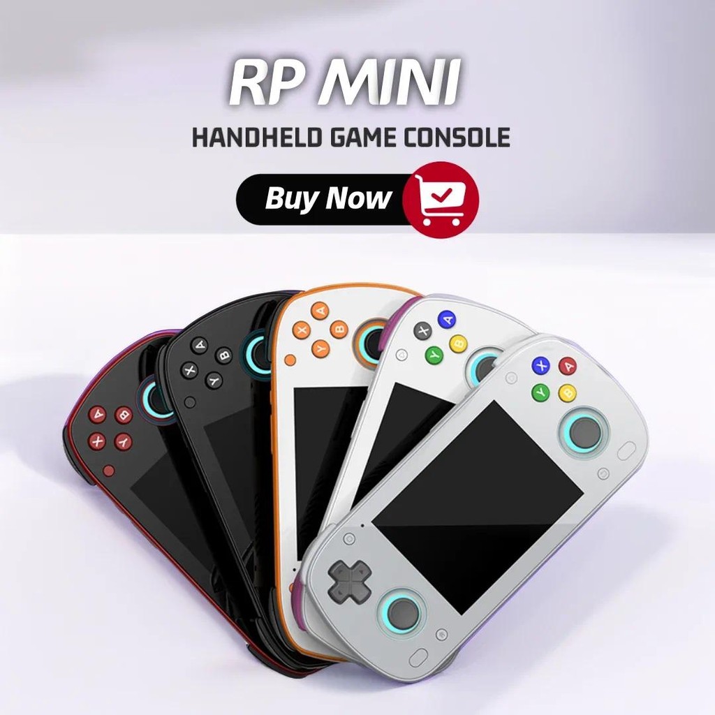 Retroid Pocket RP MINI เครื่องเล่นเกมมือถือ 3.7 IPS แบบพกพาวิดีโอเกม ...