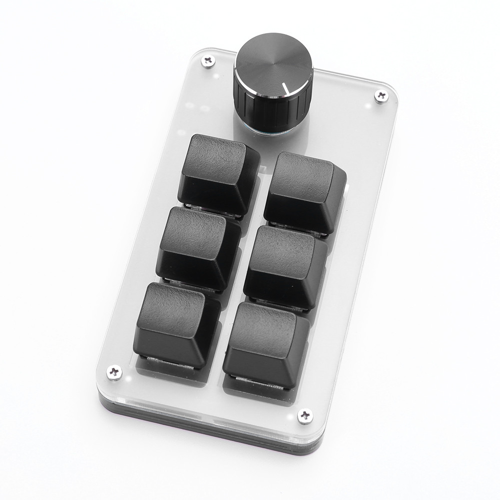[colog.th] 6 Key 1 Knob Programming Macro Custom Knob Keyboard RGB ...