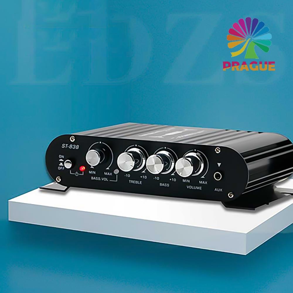 St-838 HiFi 2.1 Channel Power Amplifier 80W*2 Subwoofer Amplifier Car ...
