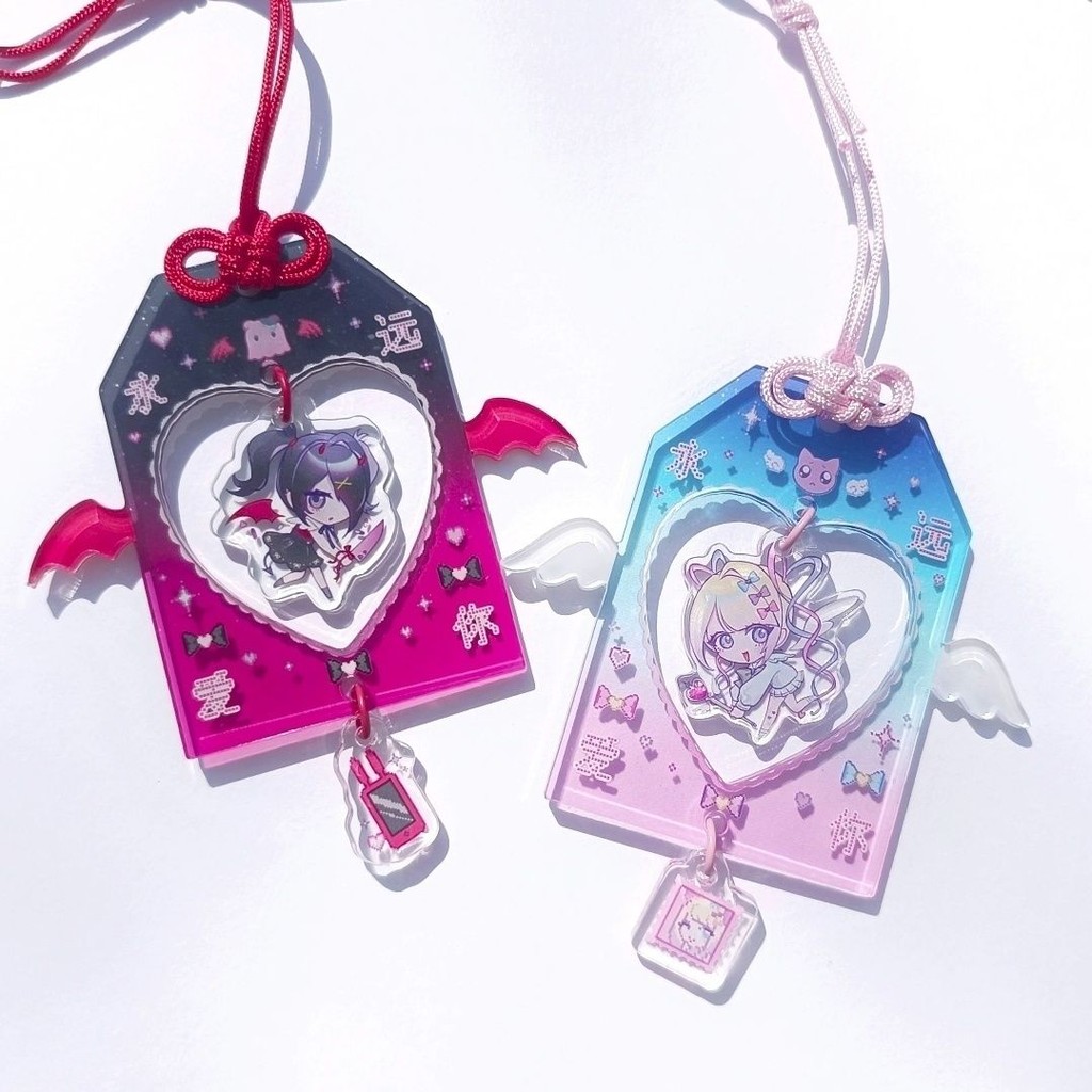 Needy GIRL OVERDOSE อะนิเมะ KeyChain ผู้หญิง Imperial Guard Key Chain ...