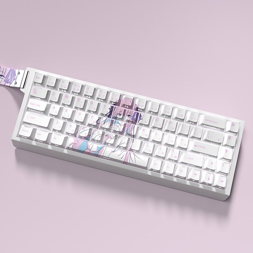 Nakano Nino Keycap Cherry Profile PBT Letter Side-แกะสลักการส่งผ่านแสง ...
