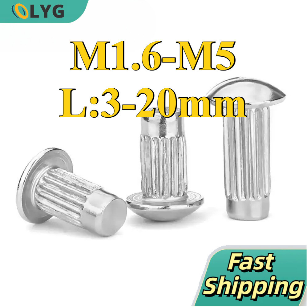 [LYG-5] 304 หมุดป้ายสแตนเลส M1.6/M2/M2.5/M3/M3.5/M4/M5 | Shopee Thailand