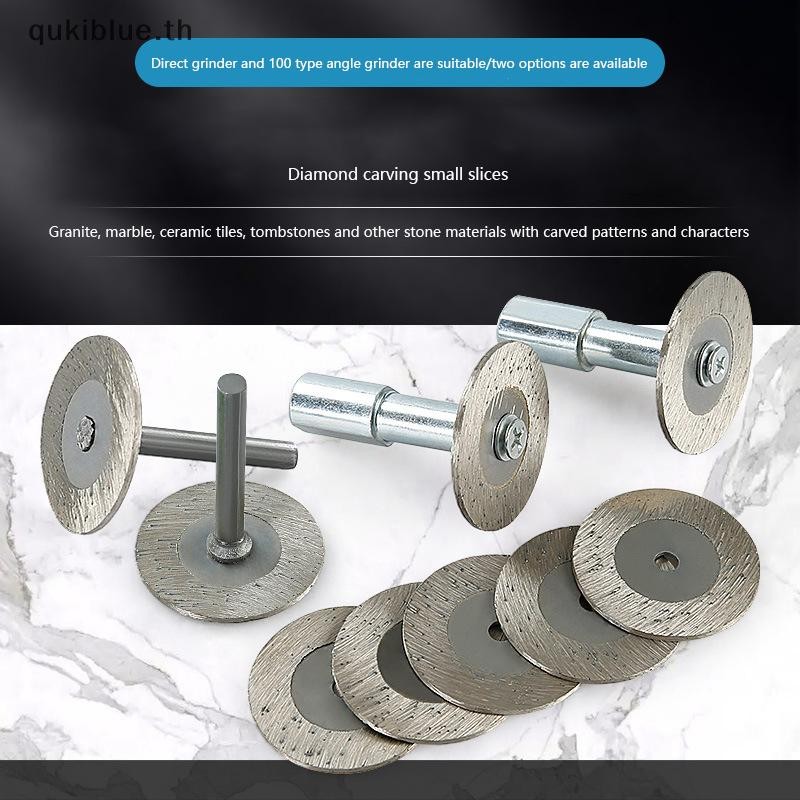 Qukiblue.th 1PC แผ่นตัดหิน 40 มม.เพชร Sintered Segment Saw de Granite Sandstone คอนกรีตตัวอักษร ...