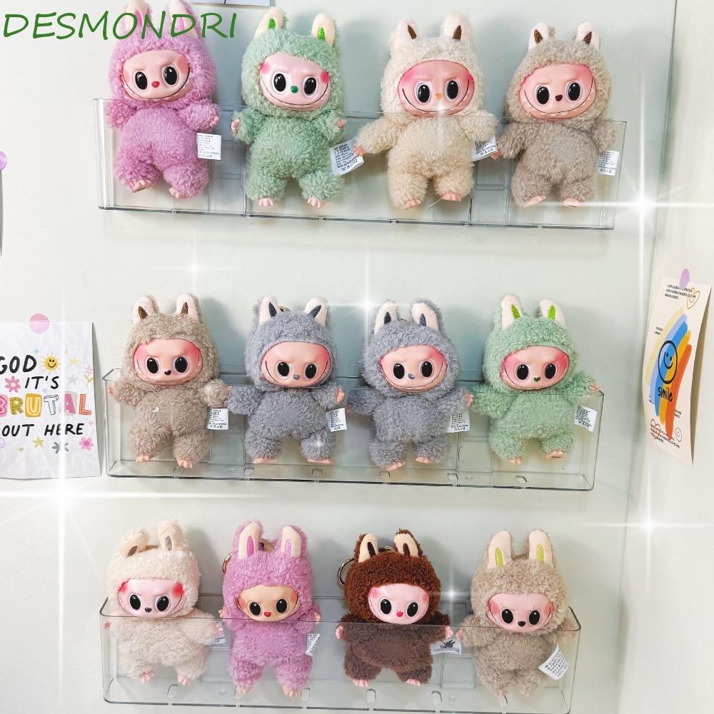 กล่องแสดงจี้ DESMONDRI Labubu, กาวโปร่งใส Labubu, Figures Storage Rack ...
