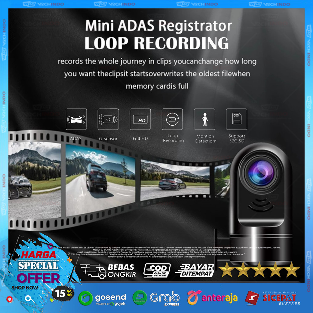 กล้อง Usb Car DVR Dashcam สําหรับ Android Headunit Recorder กล้องวงจร ...