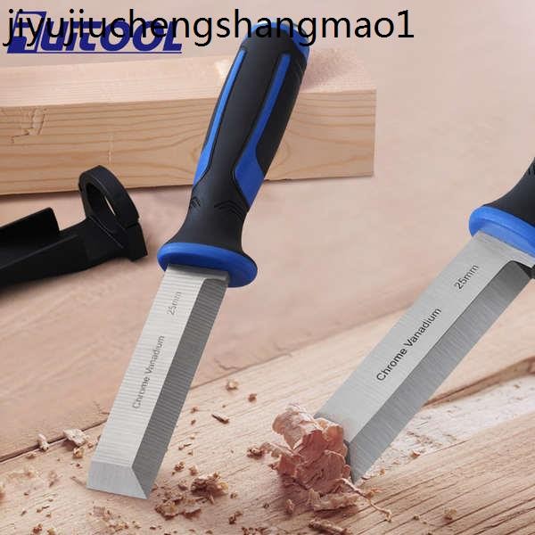 Ruitool RUITOOL สิ่วงานไม้ Chrome Vanadium Steel Flat Shovel Chisel Slotted สิ่วเหล็กเกลียว ...