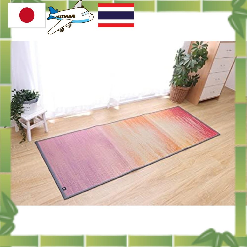 Ikehiko Corporation เสื่อโยคะ Igusa Tatami Made in Japan Skysea Rose ขนาดประมาณ 66 x 185 ซม. ...