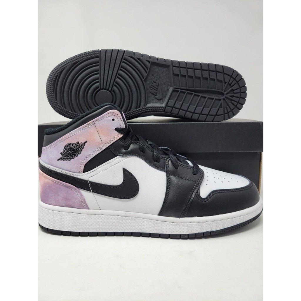 Nike Air Jordan 1 Mid SE Zen Master Black Coral White DM1200-001 ขนาด ...