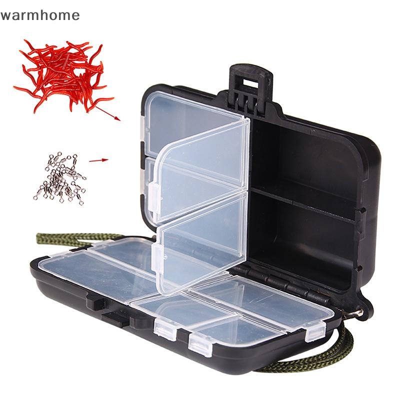 [warmhome] Fishing Tackle Box Hair Rig Fishing Accessoreis Storage Box ...