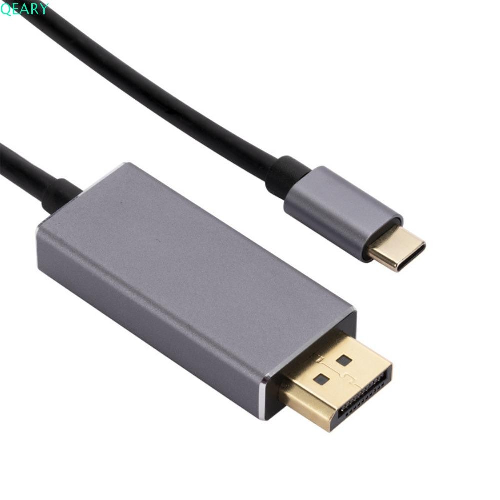 Qeary 1.8m Type-c To Display Port Cable, Type-c To Large DP DP 1.4 ...