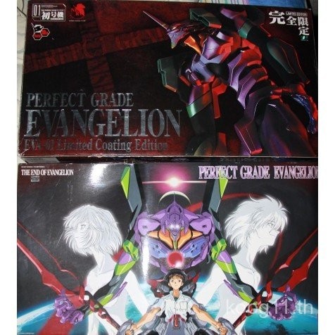 Unit-01 BANDAI PG EVA-01 Neon Genesis Evangelion เวอร์ชันญี่ปุ่น ประกอบ ...