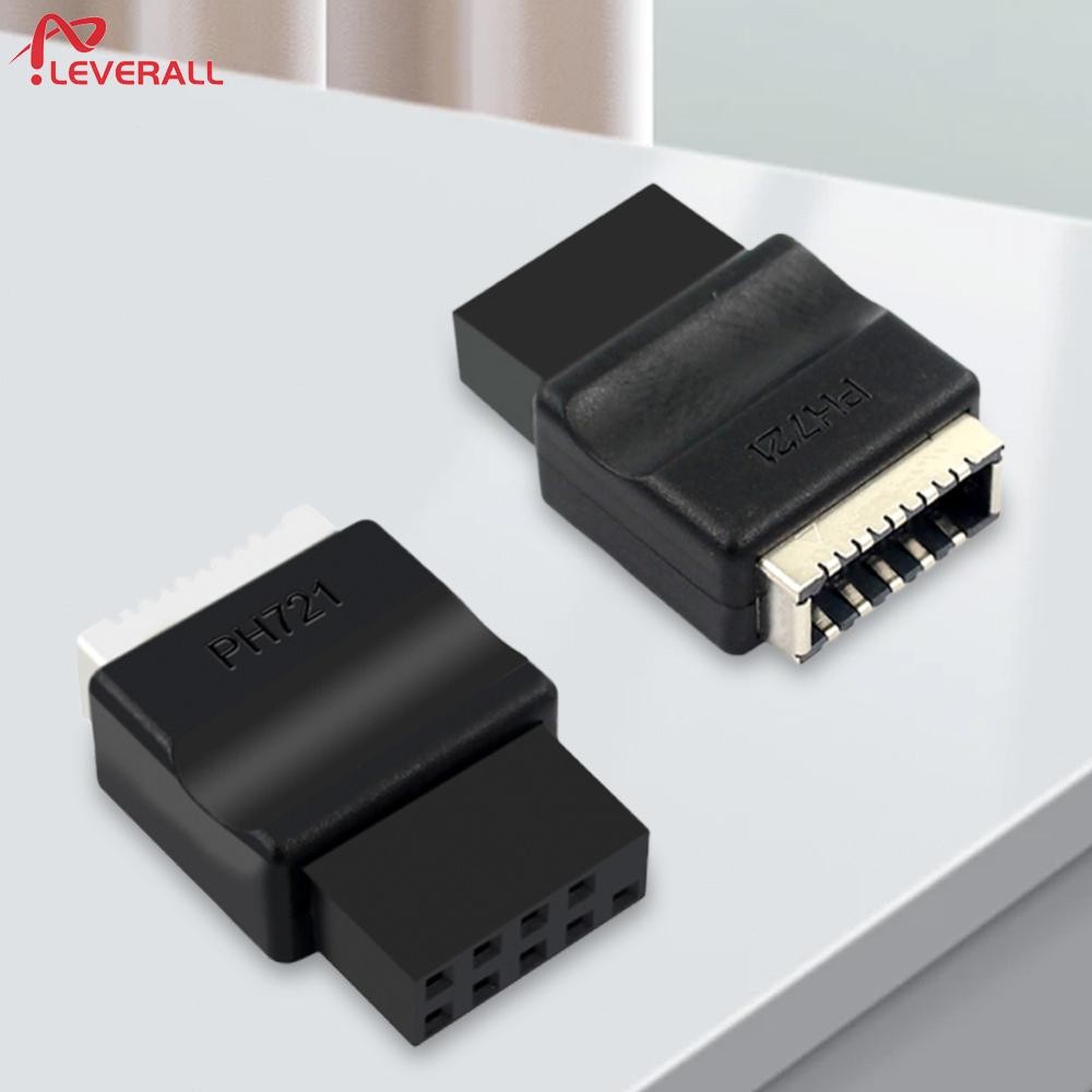 เมนบอร์ด USB2.0 9pin Male To Type-E Female Adapter for Desktop PC ...