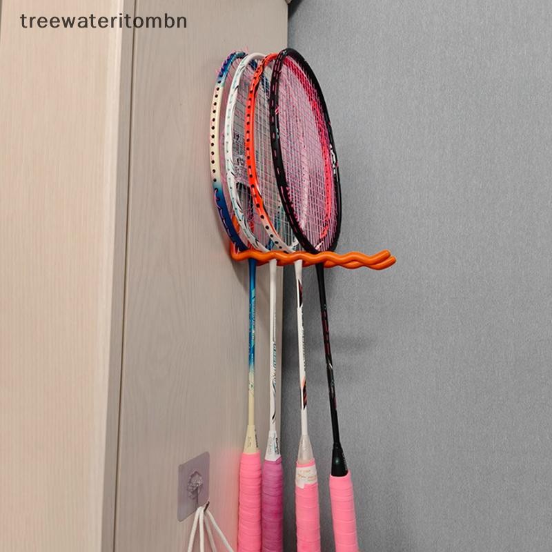 Tt ติดผนังแร็กเก็ตผู้ถือไม้เทนนิสผู้ถือไม้แบดมินตัน Wall Wave Hook ...