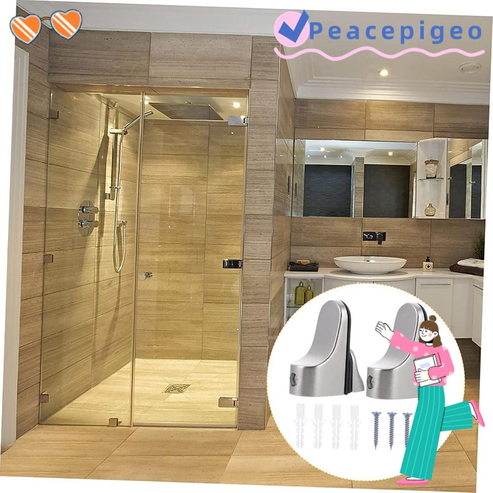 PEACEPIGEO ที่วางชั้นวางตู้ 2 ชิ้น, หมุดรองรับตู้จ่ายไฟรูปตัว L, แคลมป์ยึดฮาร์ดแวร์โลหะผสม ...