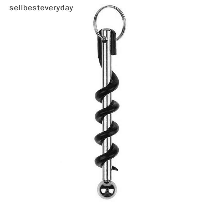 SETH ใหม่ Mini ไวน์ Corkscrew กลางแจ้ง Corkscrew แบบพกพาพวงกุญแจที่เปิด ...