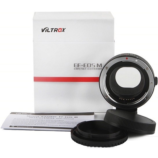 Viltrox EF-EOS M Adapter Mount Auto แปลงเลนส์ Canon EF,EF-S ไปใช้กับกล้อง EOS M รับประกัน 1 ปี ...