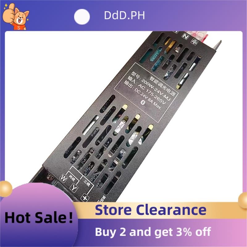 200w LED Strip Controller DC24V อัจฉริยะ Dimming Transformer พร้อมบลูทูธ Mijia APP ควบคุม ...