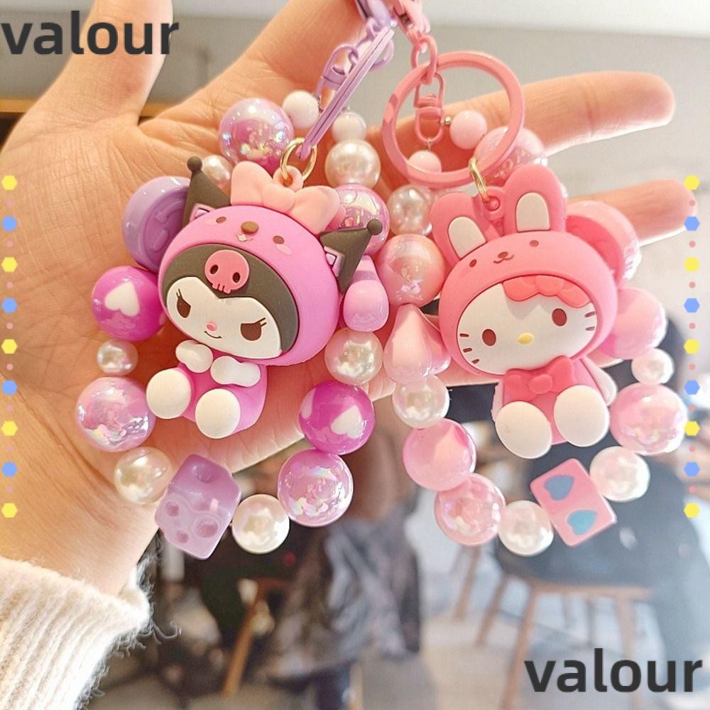 Valour Sanrio พวงกุญแจ, อุปกรณ์เสริมกระเป๋า PVC พวงกุญแจ Hello Kitty ...