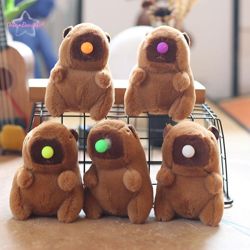 Trend Puff Bubble Capybara ตุ๊กตาพวงกุญแจกระเป๋าน่ารักจี้ Creatuve ...
