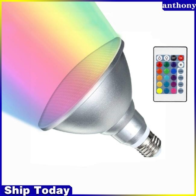 Anthony 10W 20W Par30 Par38 LED RGB Spotlight หลอดไฟกลางแจ้งกันน้ํา ...