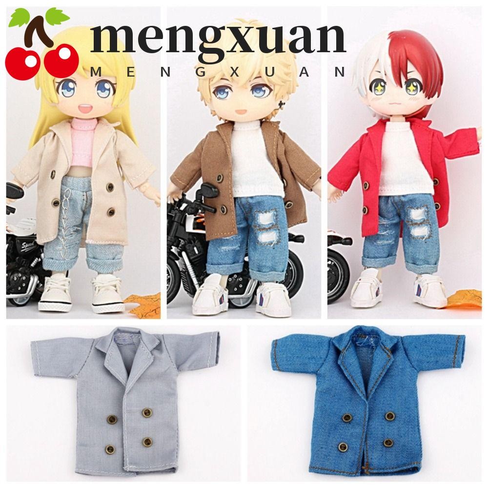 Mengxuan ตุ๊กตาเสื้อแจ็คเก็ต,ยาว Handmade OB11 Windbreaker Coat,แฟชั่น ...