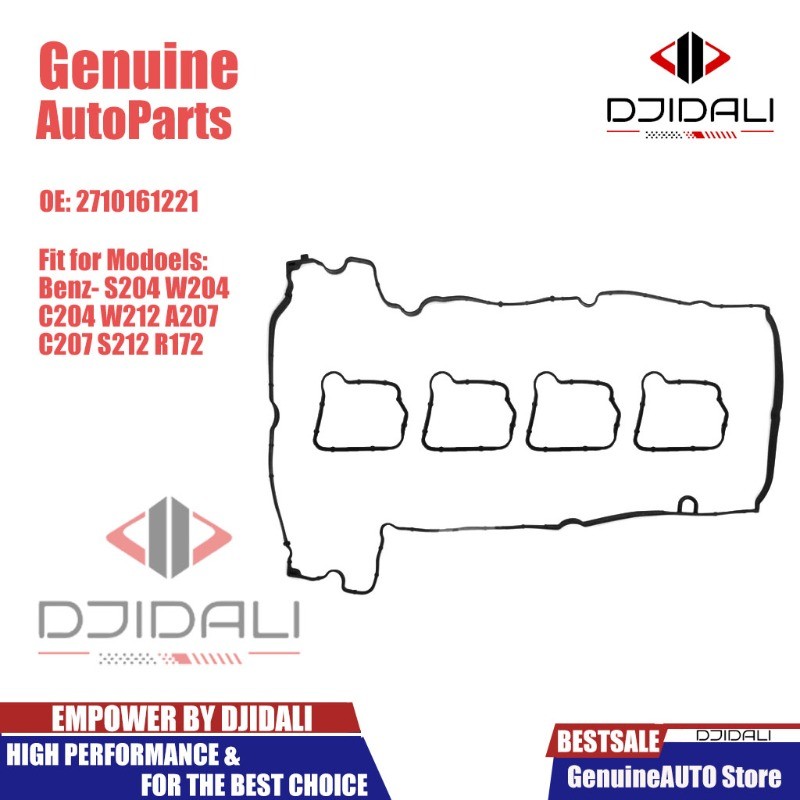 ปะเก็นวาล์ว ปะเก็นฝาครอบวาล์ว 2710161221 สําหรับ Benz- S204 W204 C204 ...