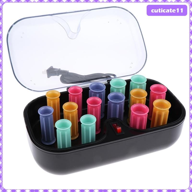 [Cuticate1] 15 แพ็คเซรามิคขนาดกะทัดรัด Worldwide Setter Hot Curlers จัด ...