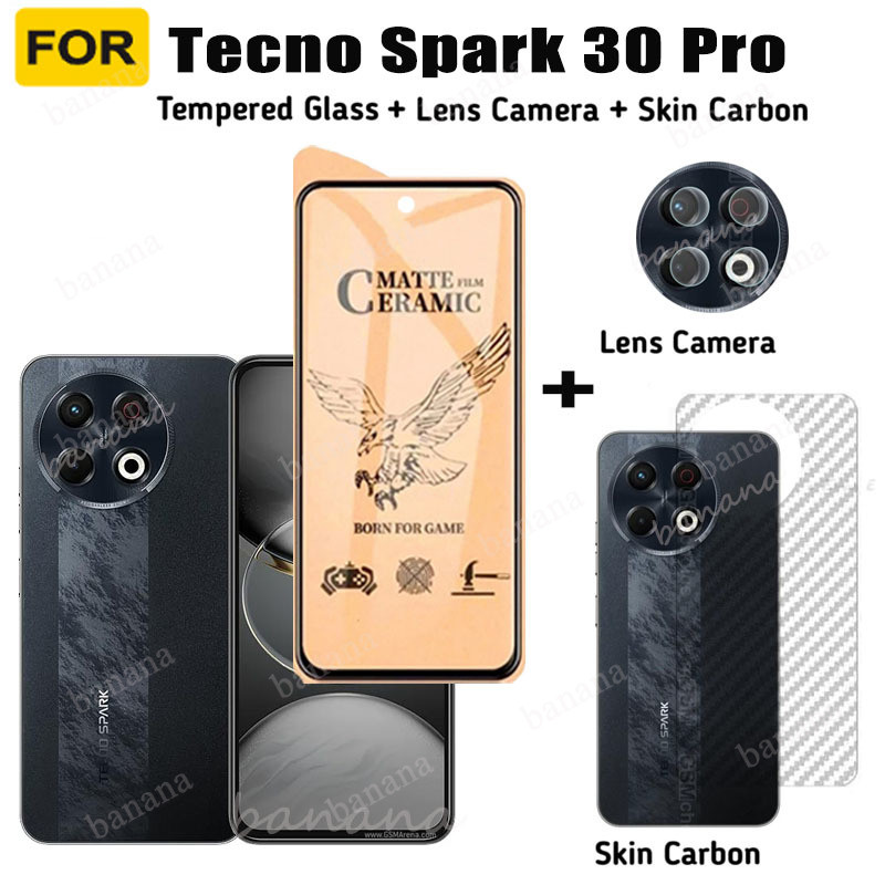 สําหรับ Tecno Spark 30 Pro 4G เซรามิค Frosted Soft ฟิล์ม Tecno Spark 30 ...
