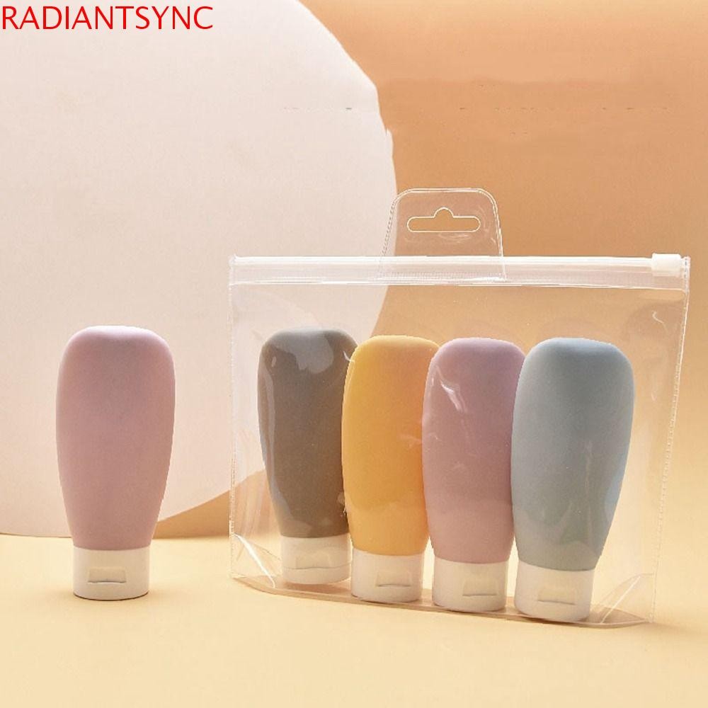 Radiantsync ท่อบีบขวด,เติม Sub-Botling Travel ขวดเปล่า, ขวด Flip-top แบบพกพา Simple Dispensing ...